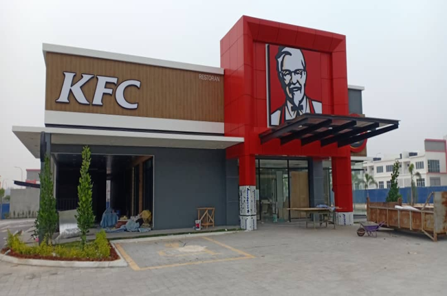 KFC Seri Impian Kluang, Johor - Tong Soong & Sons Construction Works